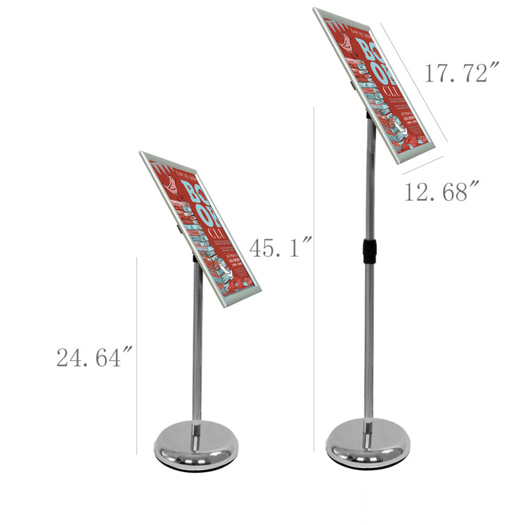 Fixturedisplays® 11X17 17X11 Sign Holder Stand Poster Stand Adjustable ...