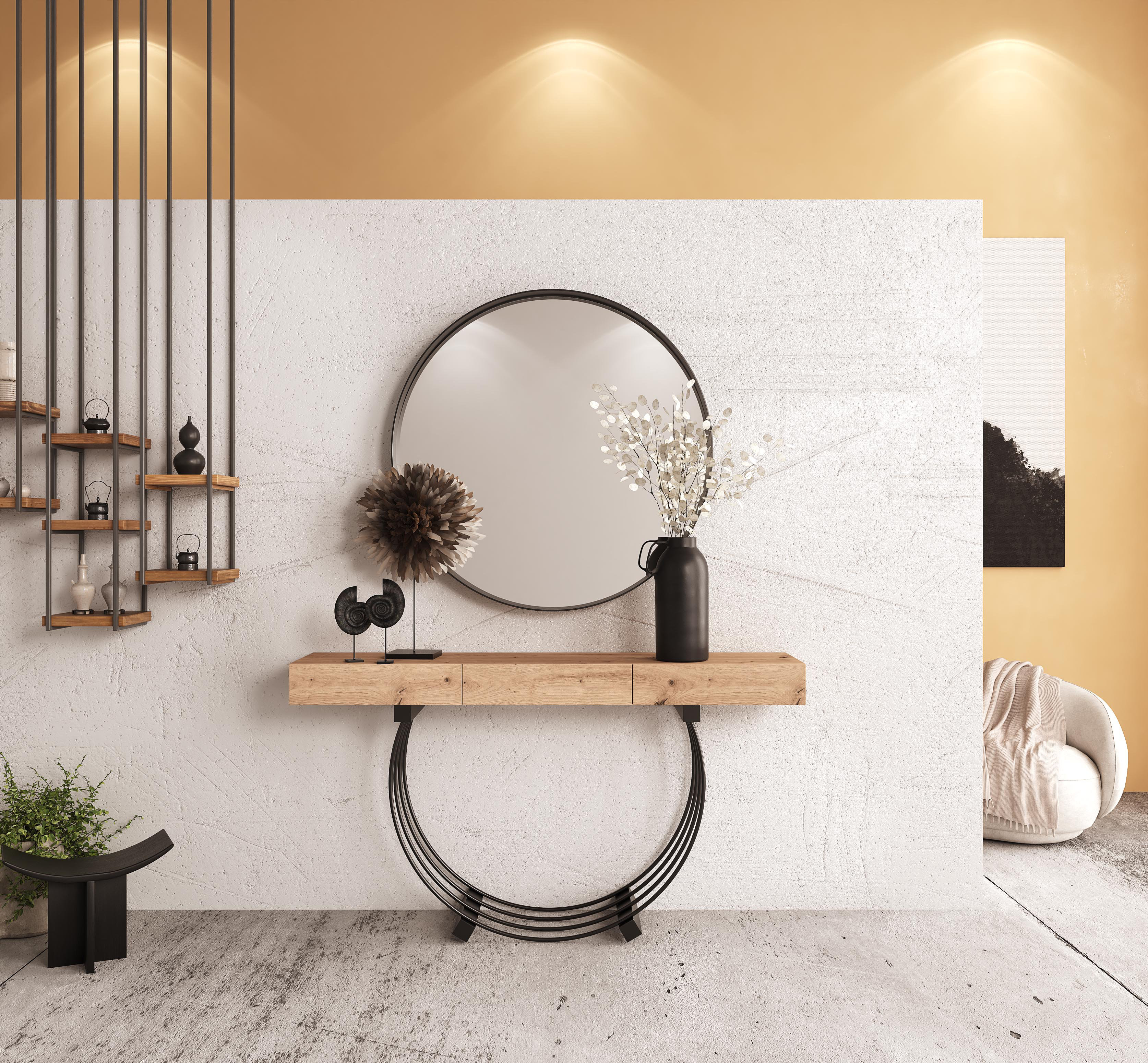 Hispania Home Imperium Console With Mirror R11-100 | Wayfair