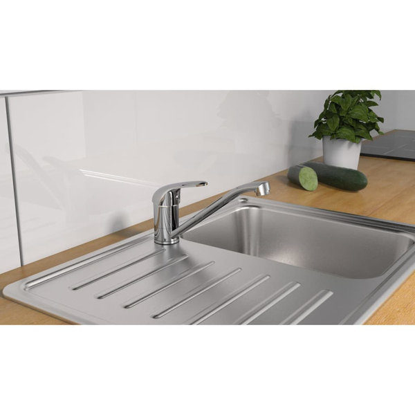 Belfry Kitchen Schütte Sink Mixer Falcon Low Pressure Chrome | Wayfair ...