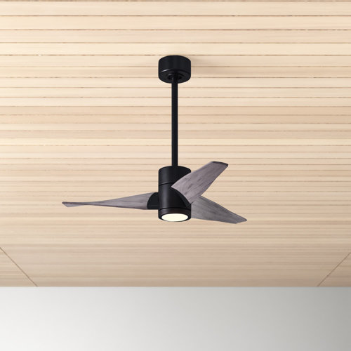 Modern Light Kit Included Ceiling Fans | AllModern