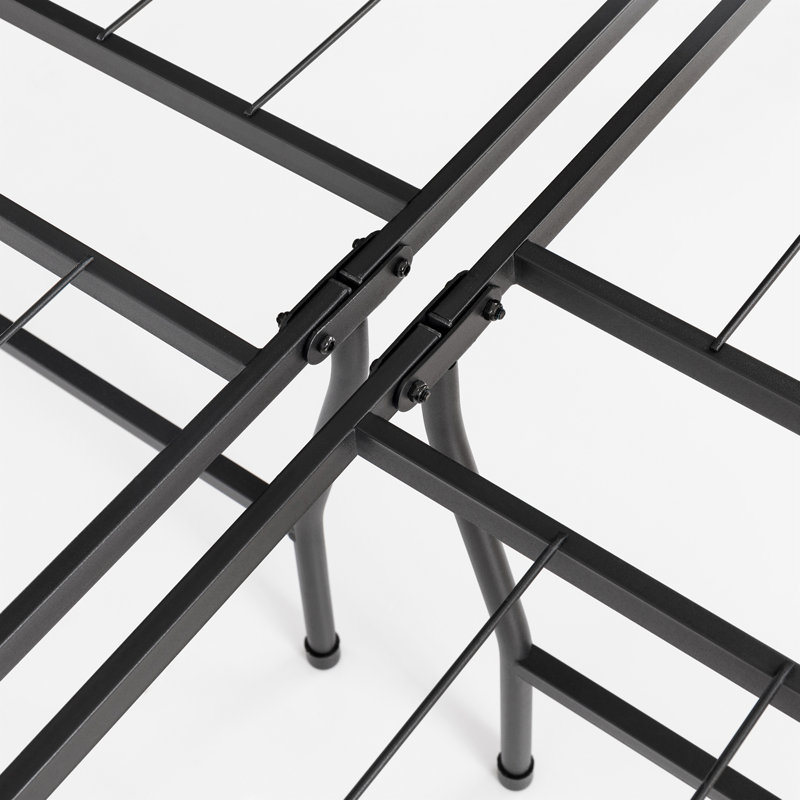 Alwyn Home Zoe 18” Folding Wire-Grid Bed Frame & Reviews | Wayfair