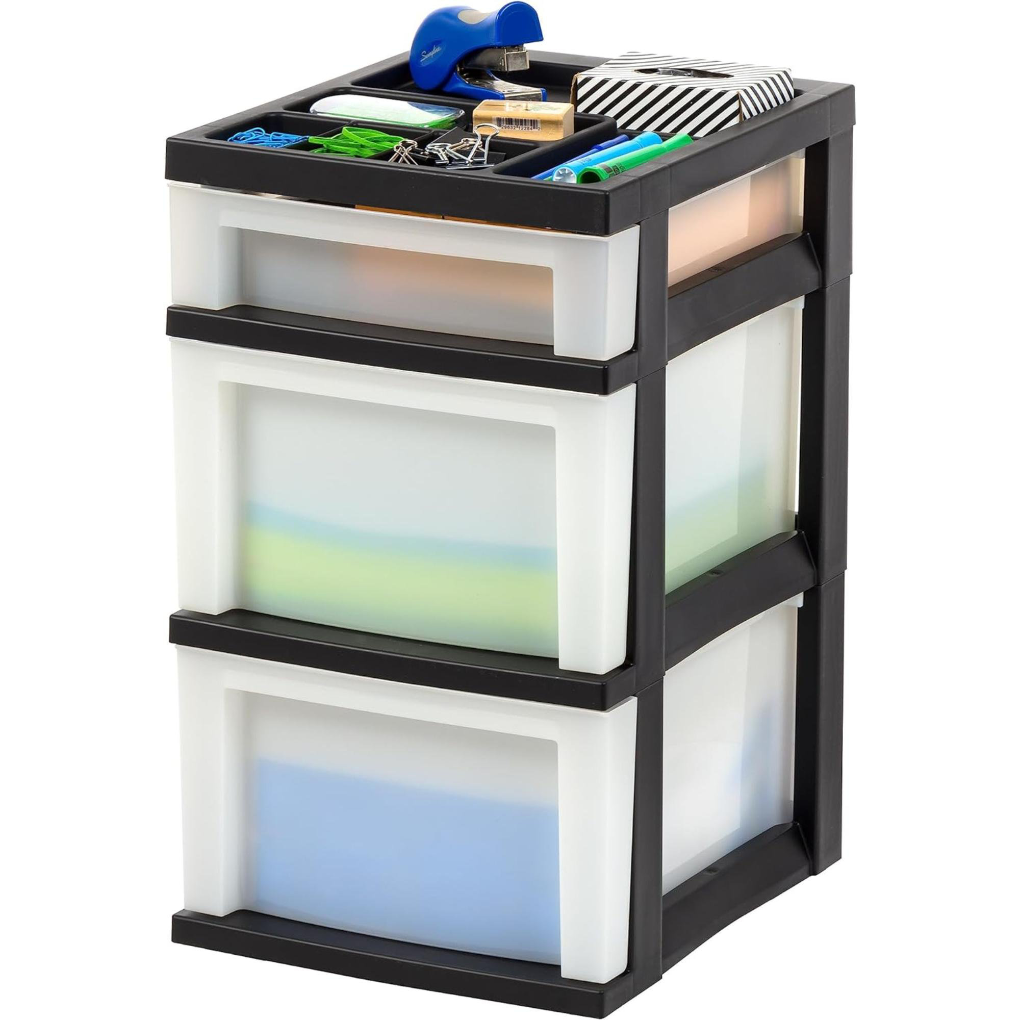 Rebrilliant Pasqua 3 Drawer Stackable Drawer | Wayfair