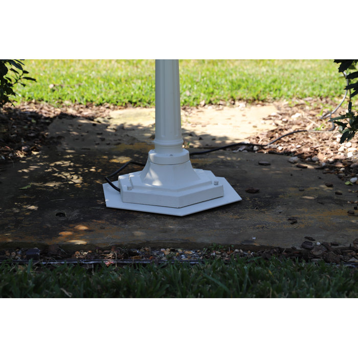 Alcott Hill® Balfour Falls Transparent Lamp Post (Full) & Reviews | Wayfair