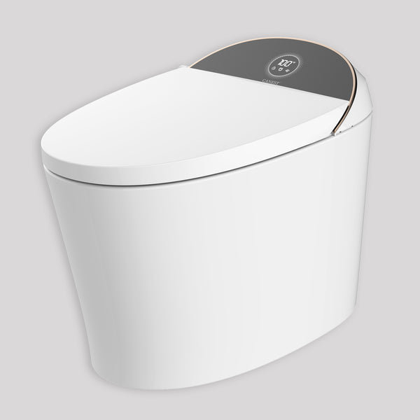 CANEST NETWORK TECHNOLOGY LLC 1.45 Gallons GPF Elongated Chair Height ...