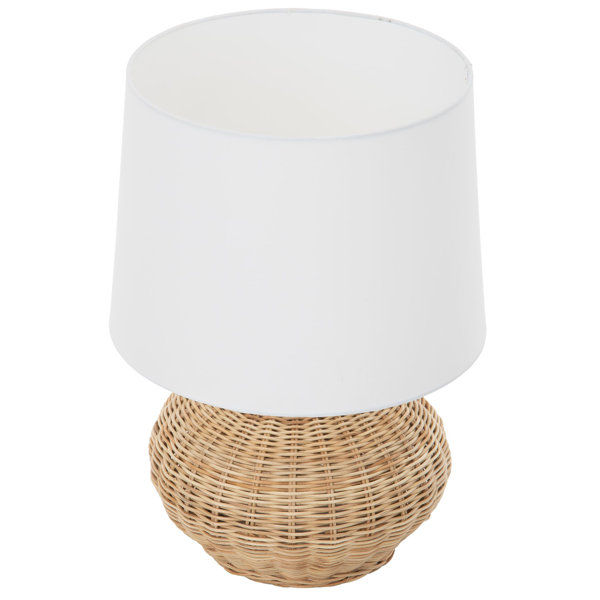 Beachcrest Home™ Bracken Wicker/Rattan Table Lamp | Wayfair