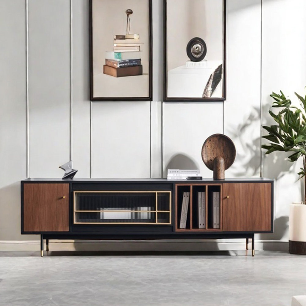 The Invincibles home Minimalist light luxury design sense TV cabinet ...
