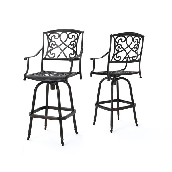 Farmhouse & Rustic Outdoor Bar Stools | Birch Lane