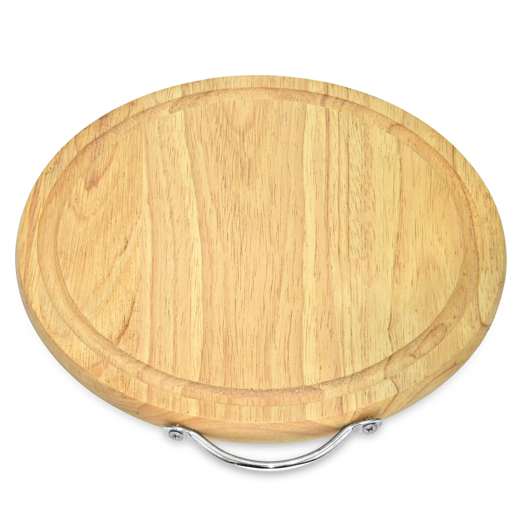 Loon Peak® Kitchen Round Rubber Tree Wood Chopping Cutting Board Or ...