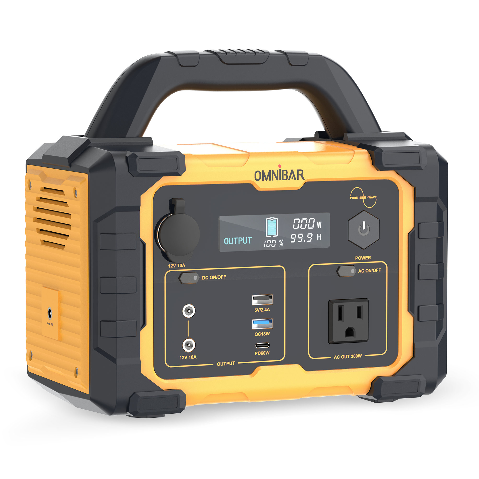 mondawe Génératrice 300W 300W Portable Power Plant 299Wh avec prise de ...