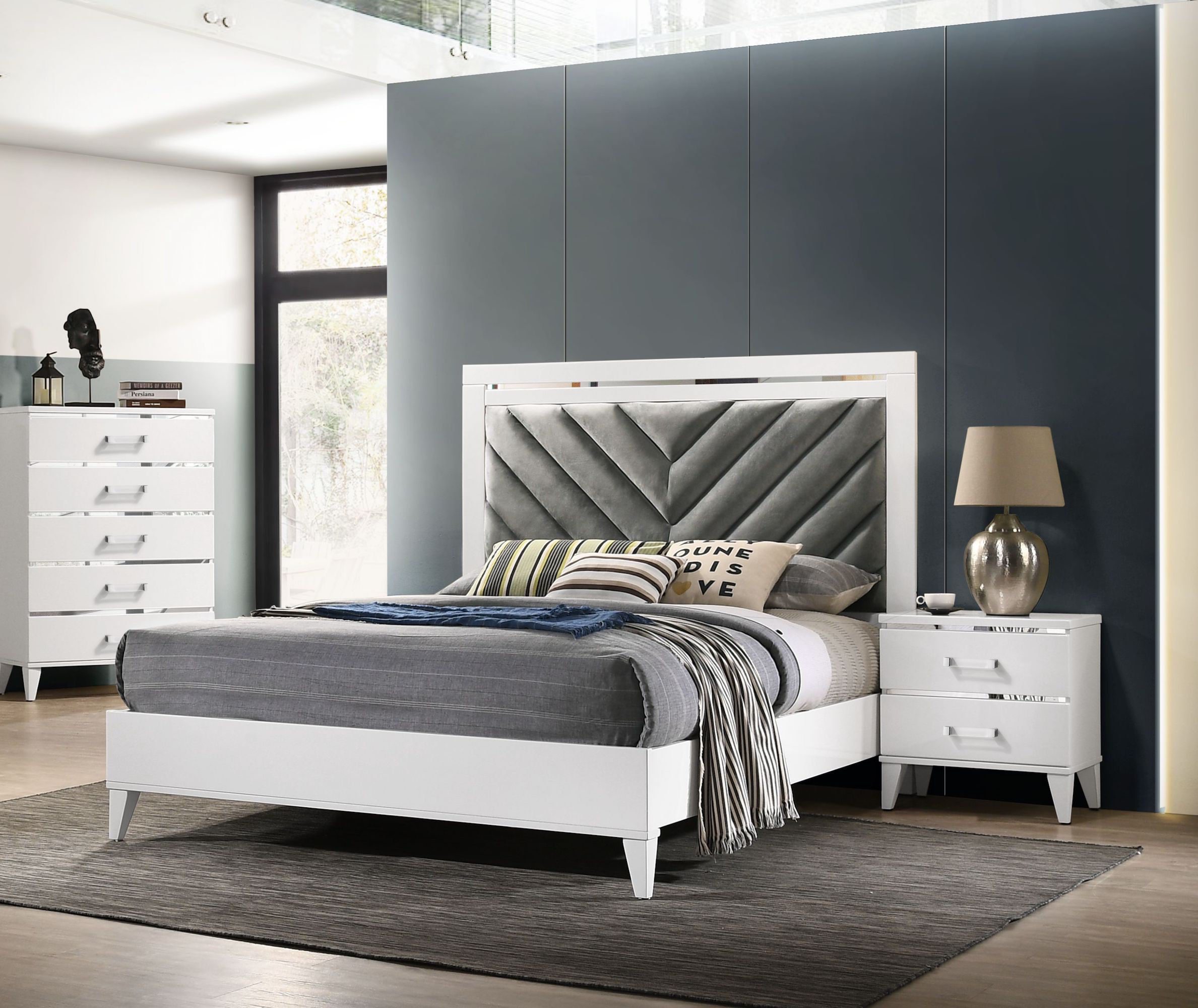 Red Barrel Studio® Tufted Panel Bed | Wayfair