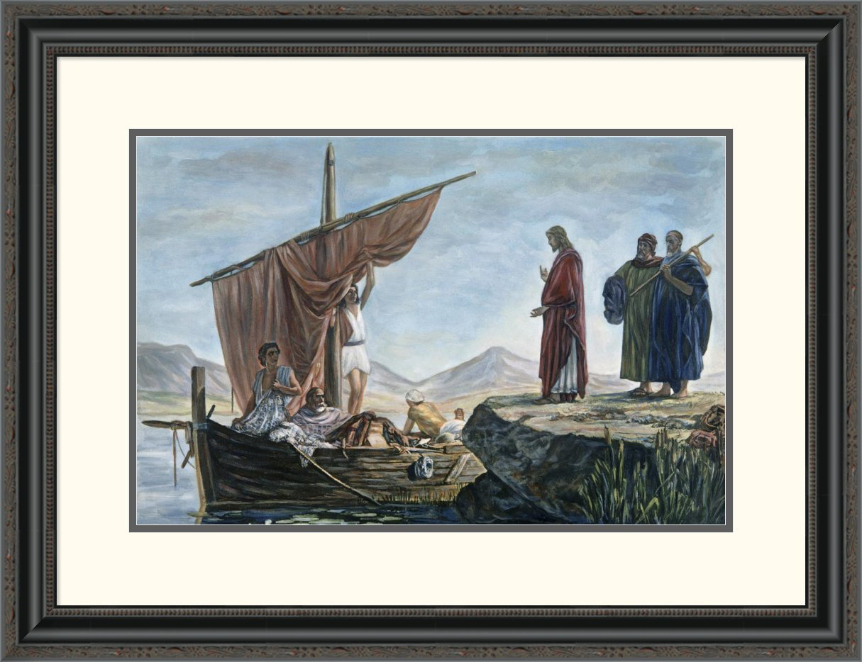 Global Gallery 'Christ Calling James and John' by Edward Armitage ...