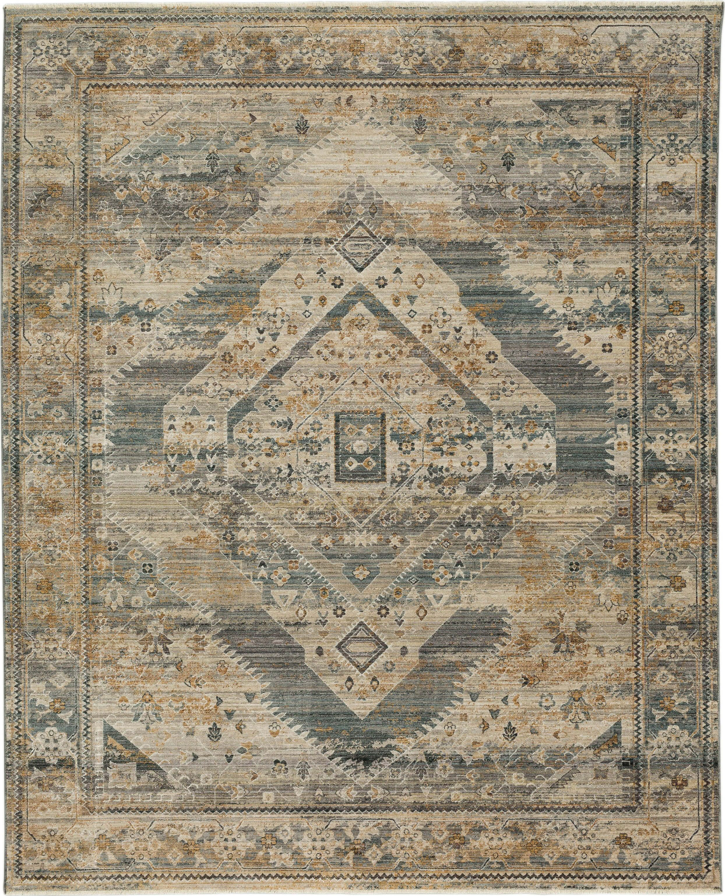 Karastan Rugs Gamin Grey 2' 7" x 7' 3" Area Rug - Wayfair Canada