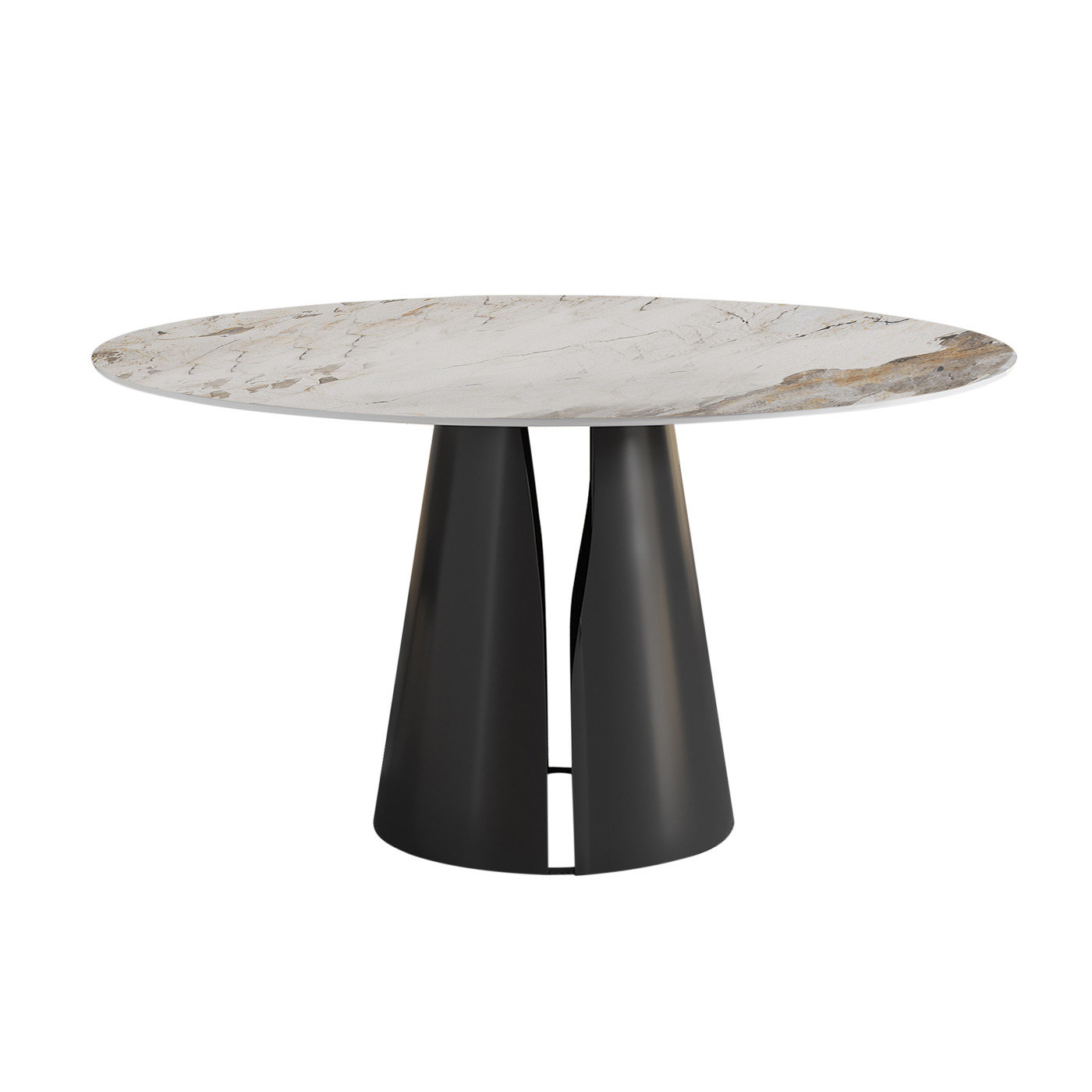 Orren Ellis Pedestal Base Pandora Slate Round Dining Table - Wayfair Canada