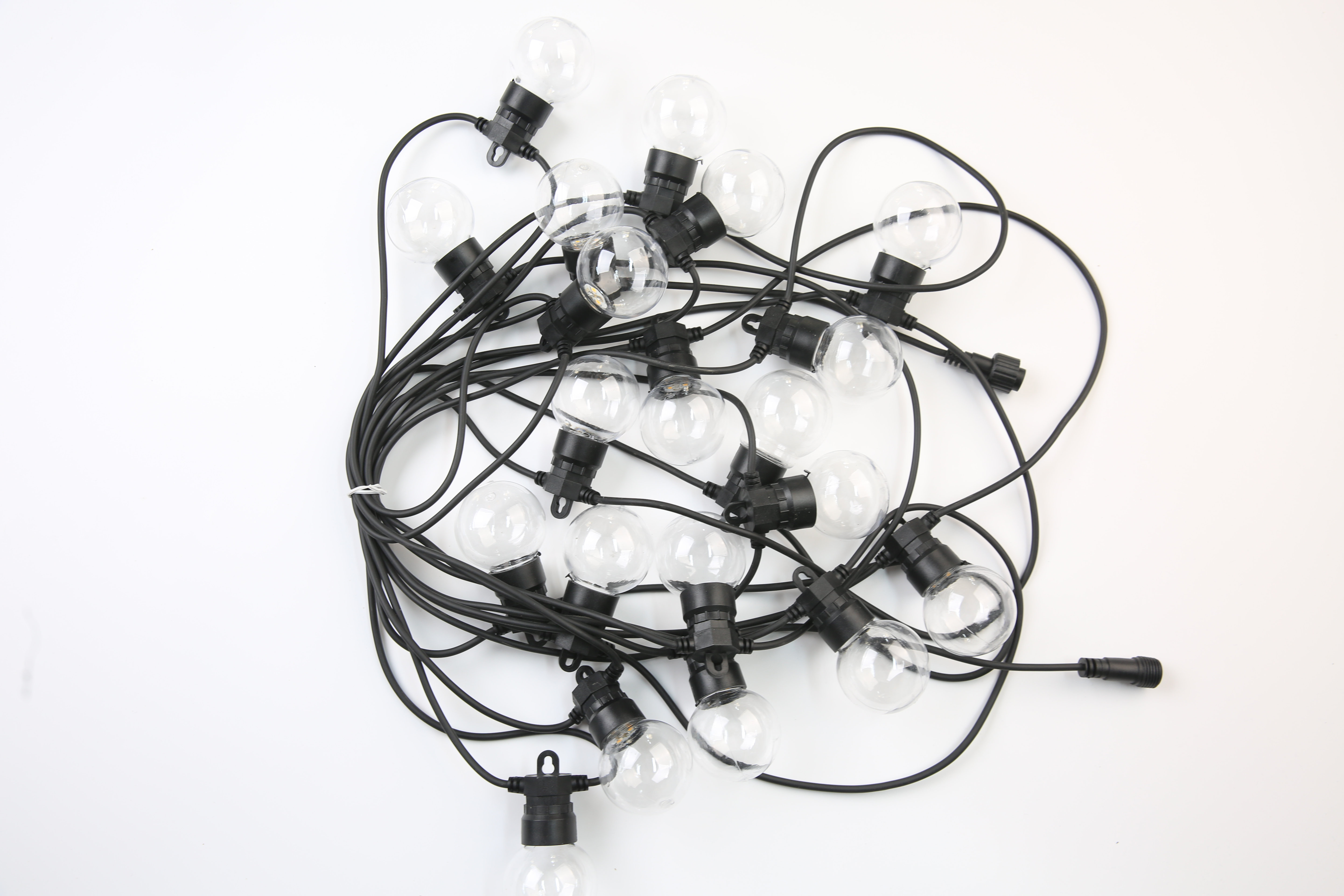 Arlmont & Co. 579''''outdoor 24 - Solar Powered Bulb Globe String Light ...