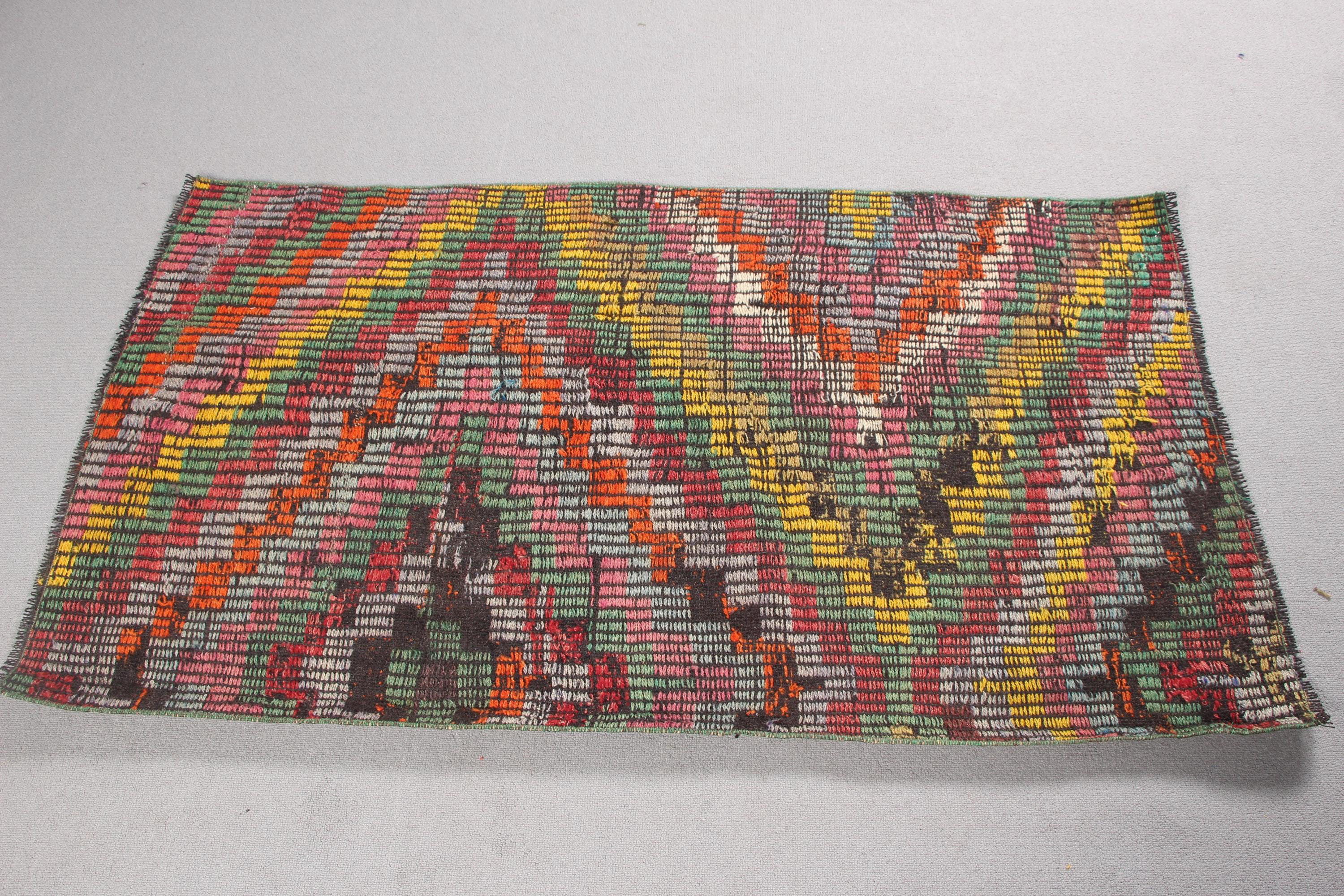 Red Barrel Studio® Handcrafted Vibrant Turkish Door Mat With Colorful ...