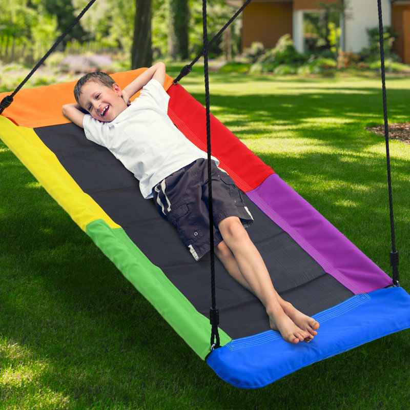 Klo Kick 700Lb Giant 60" Platform Tree Swing For Kids And Adults ...