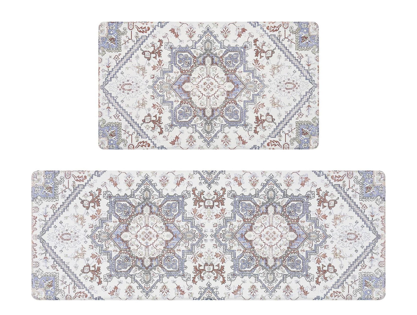 Bungalow Rose Anti Fatigue Kitchen Mats for Floor 2 Piece Set ...