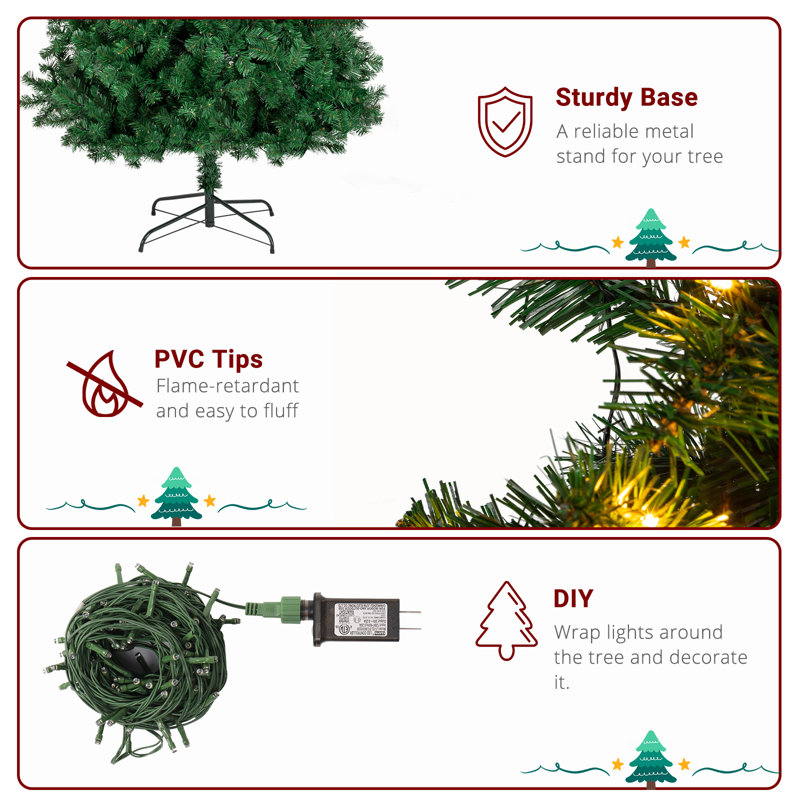 The Holiday Aisle® 6 Christmas Tree & Reviews | Wayfair
