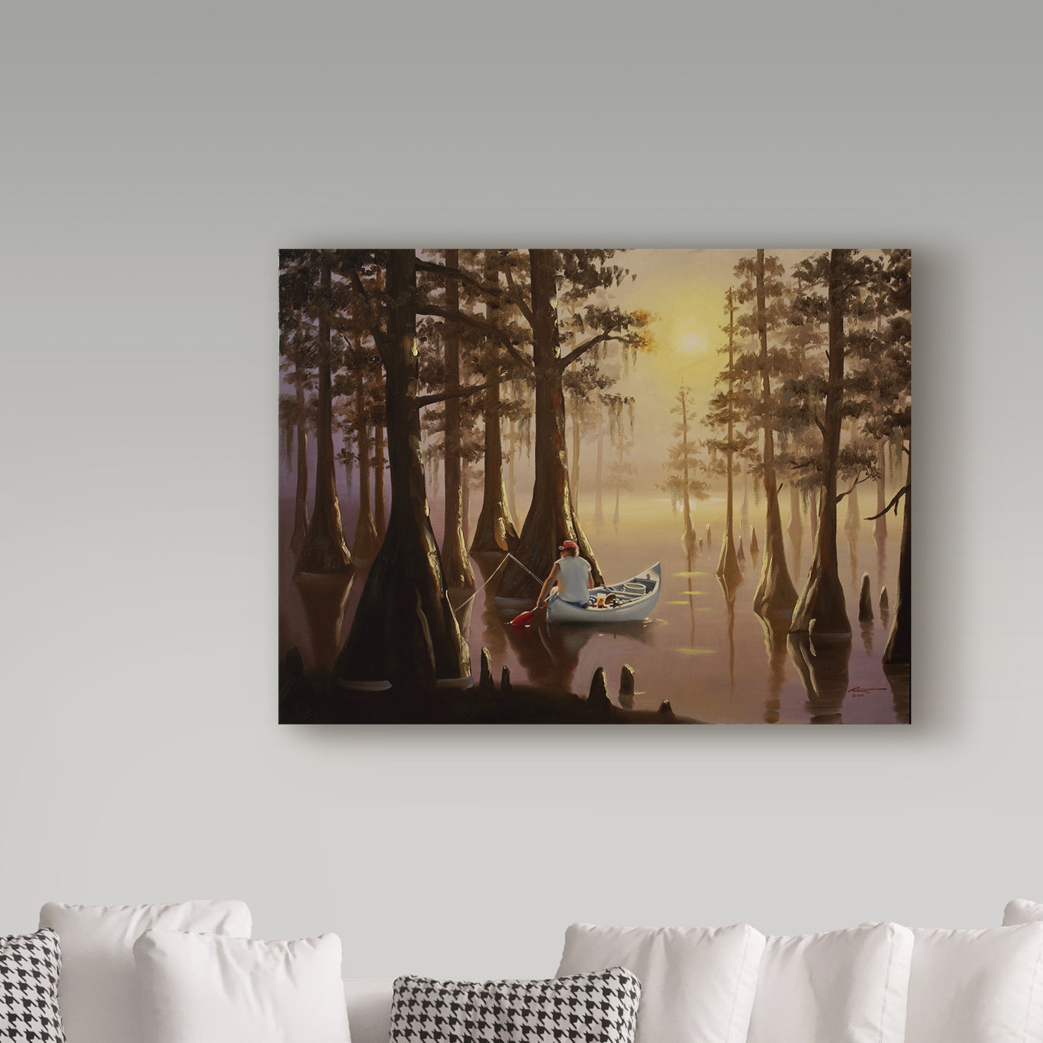 Trademark Fine Art Serenity by D. Rusty Rust - Wrapped Canvas Print ...