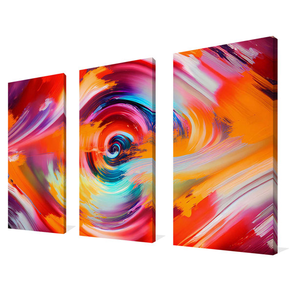 Brayden Studio® 706-7410 " Constructed Dreams - Composition V, 3 Piece ...