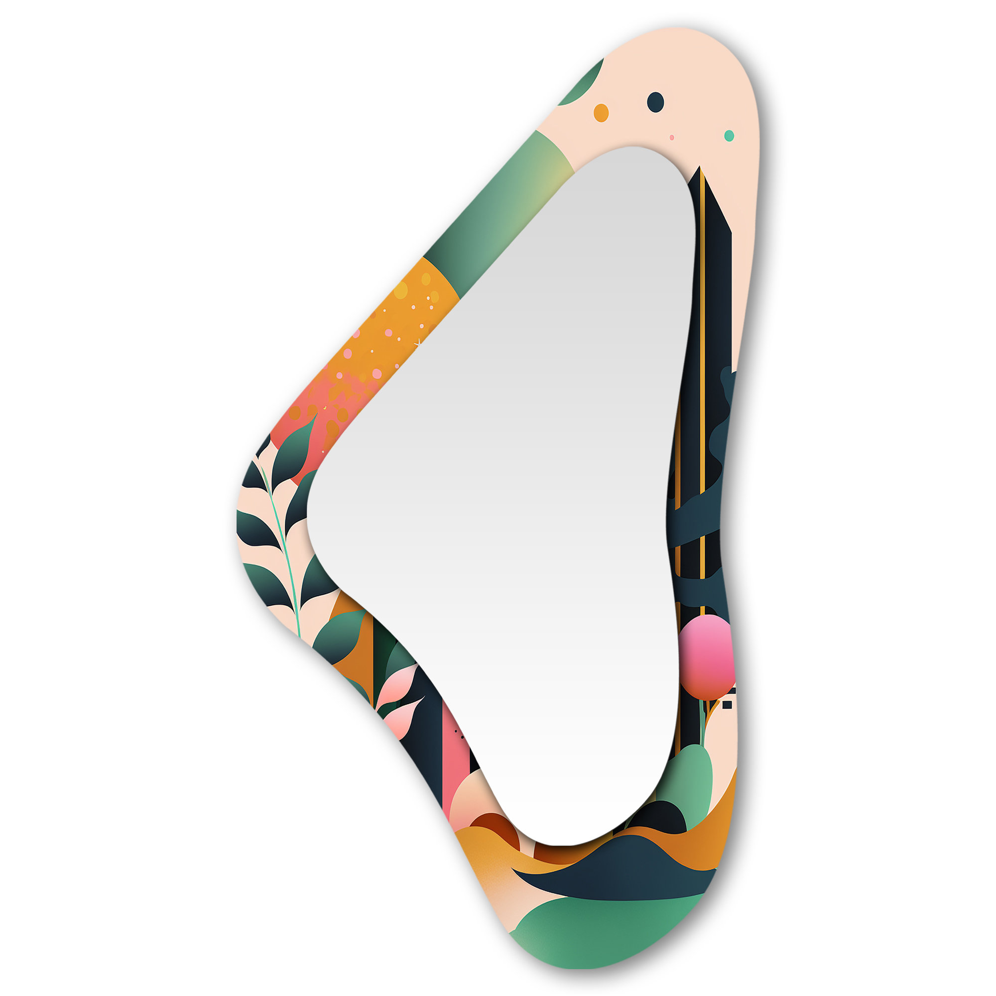 Ivy Bronx Pola Spring Joy Celebration I - Landscapes Asymmetrical Large ...