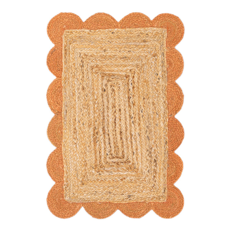 Gracie Oaks Cosner Hand Braided Area Rug | Wayfair