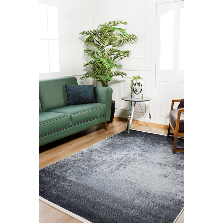 Williston Forge Ayara Green Modern Polyester Digital Print Area Rug ...