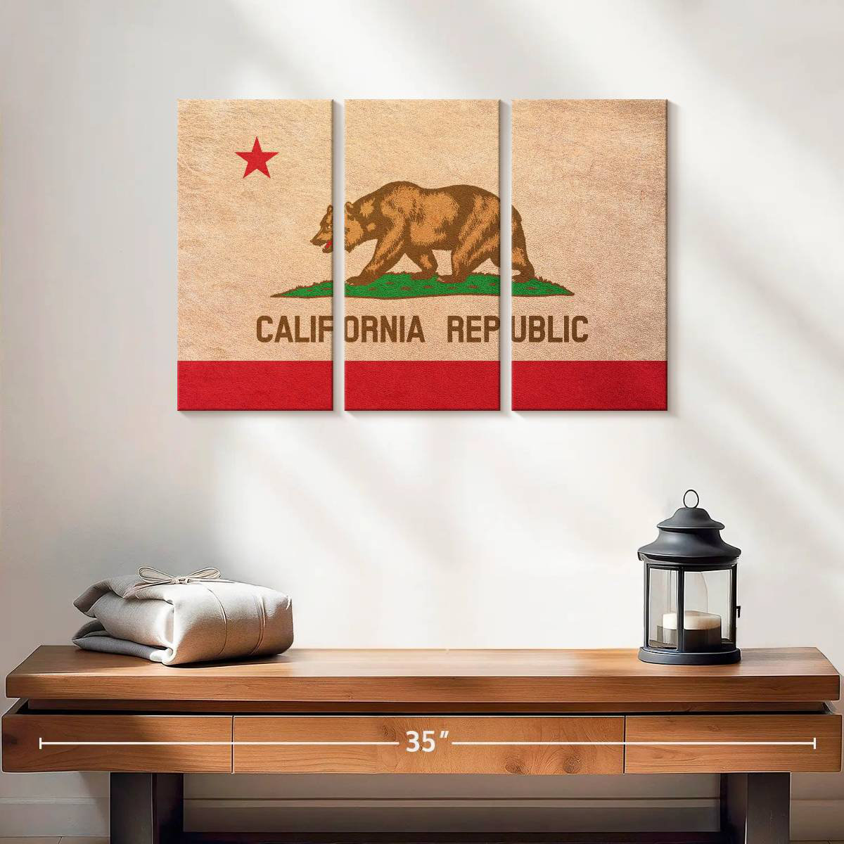 Ebern Designs Borges California Flag | Wayfair