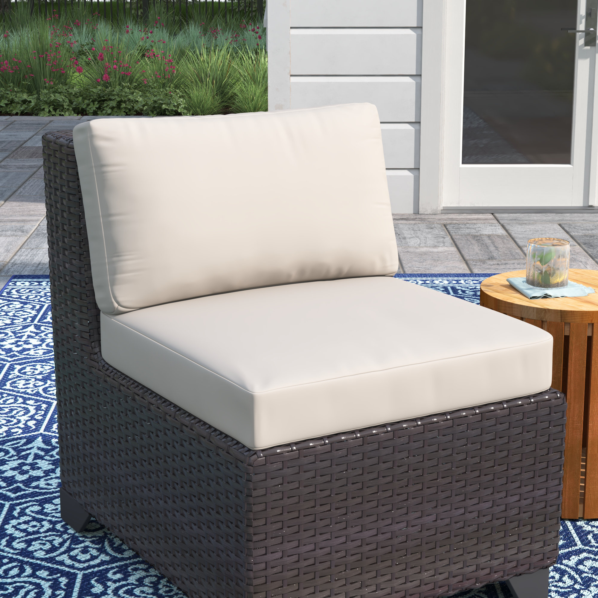 Sol 72 Outdoor™ Rochford Outdoor Seat/Back Cushion - Wayfair Canada