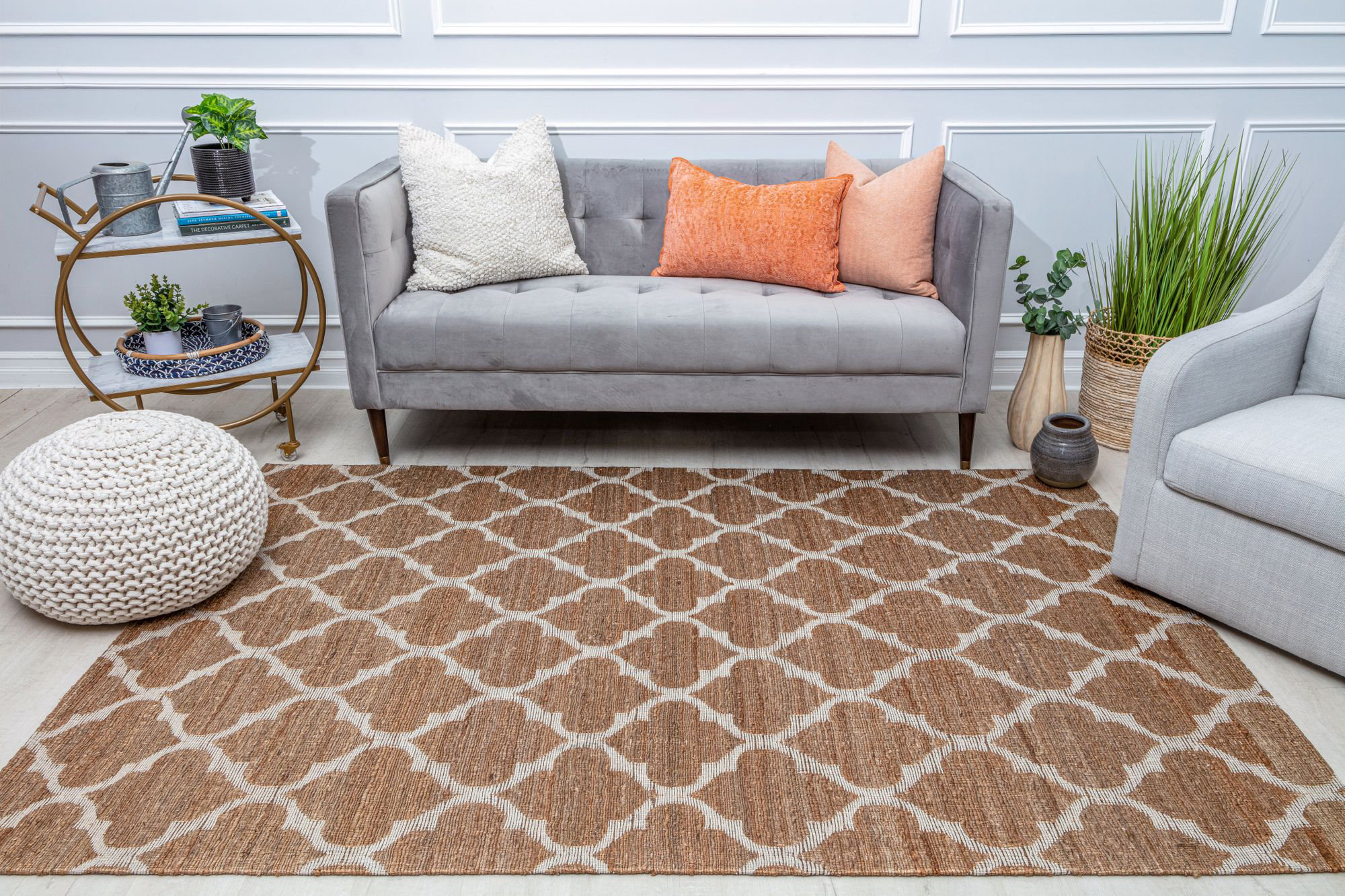 Winston Porter Gideon Transitional Fancy Area Rug | Wayfair