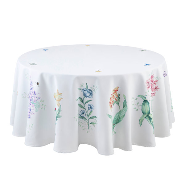Lenox Butterfly Meadow Garden 70" Round Tablecloth | Wayfair