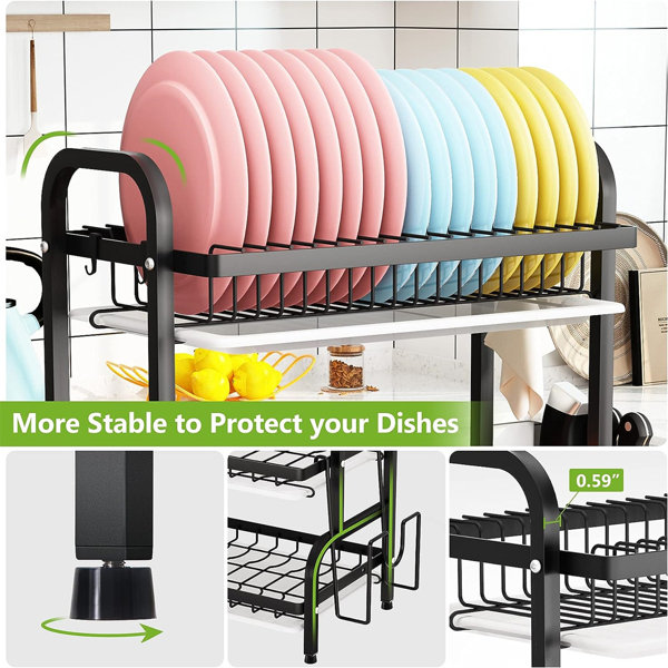YITAHOME Adjustable Dish Rack | Wayfair
