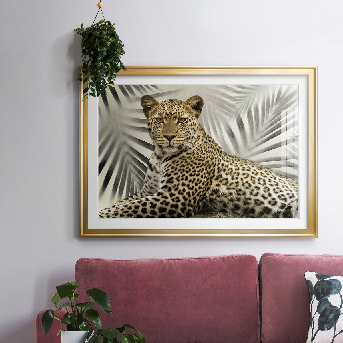 Bungalow Rose Boho Cheetah Framed On Paper Print | Wayfair