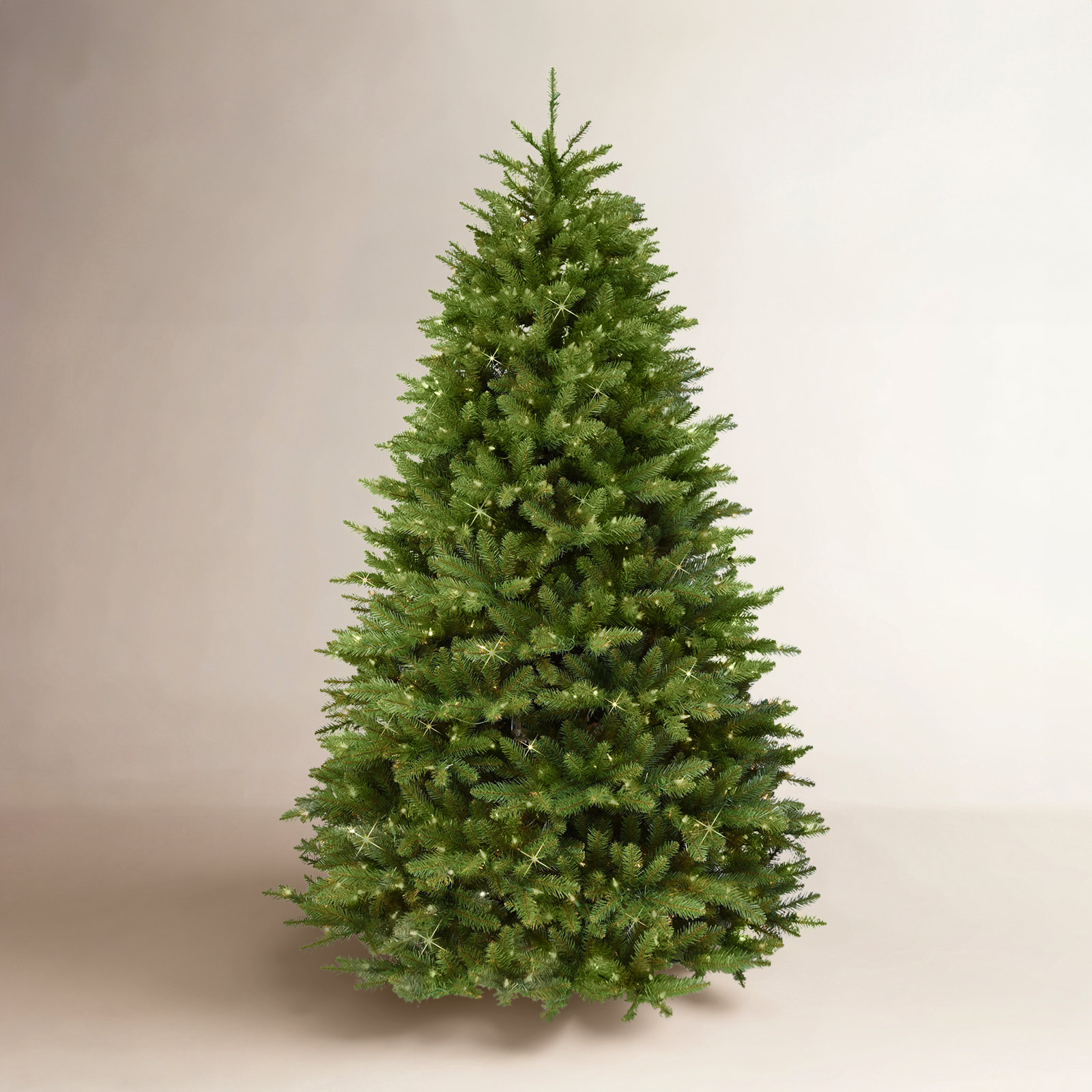 The Holiday Aisle® Fraser 7.5' Green Artificial Fir Christmas Tree with ...