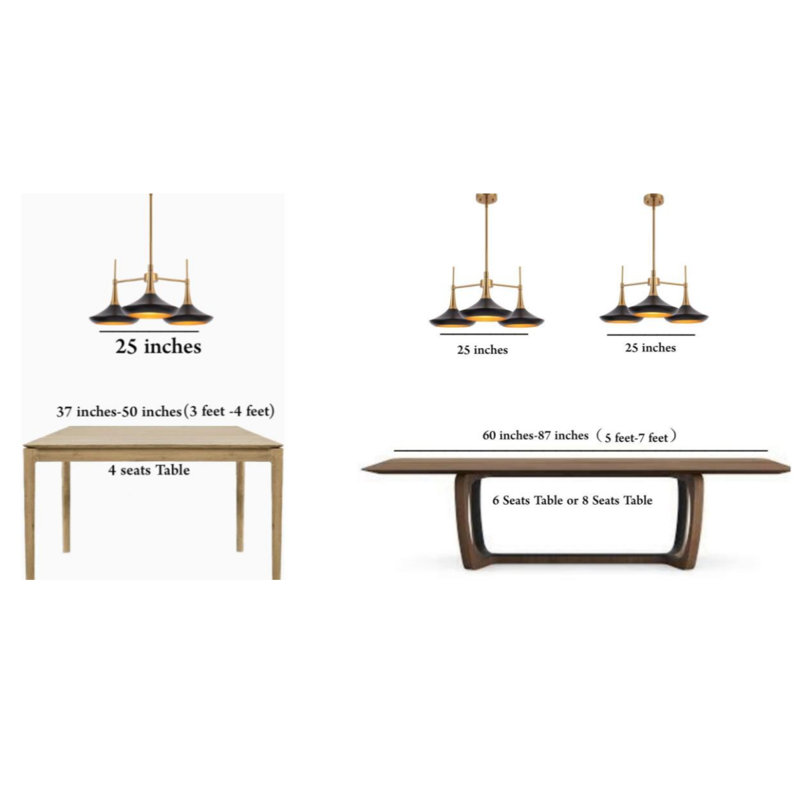 Mercer41 Justyce 3 - Light Dimmable Sputnik Wagon Wheel Chandelier ...