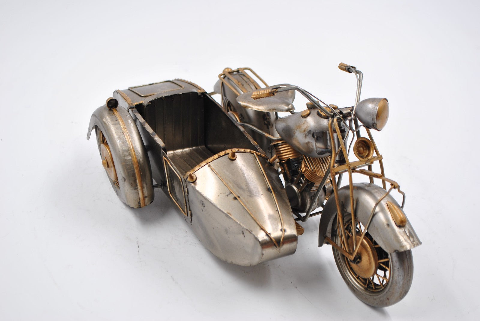 Trent Austin Design® Handmade metal motorcycle model vintage Halley ...