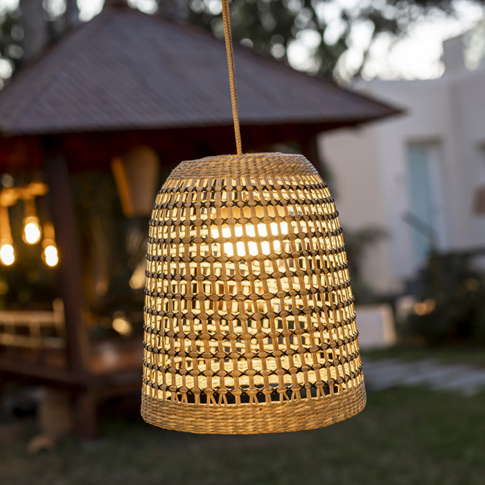 NewGarden Positano Portable LED Hanging Lamp, Wireless & Rechargeable ...