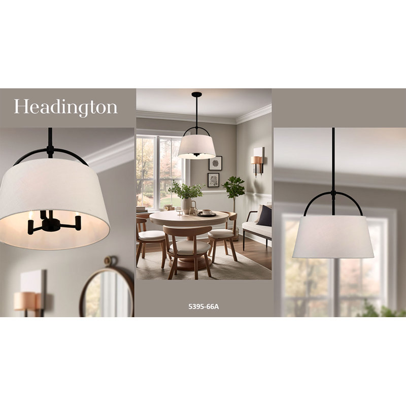 Ivy Bronx Lyutcho 3 - Light Coal Single Pendant | Wayfair