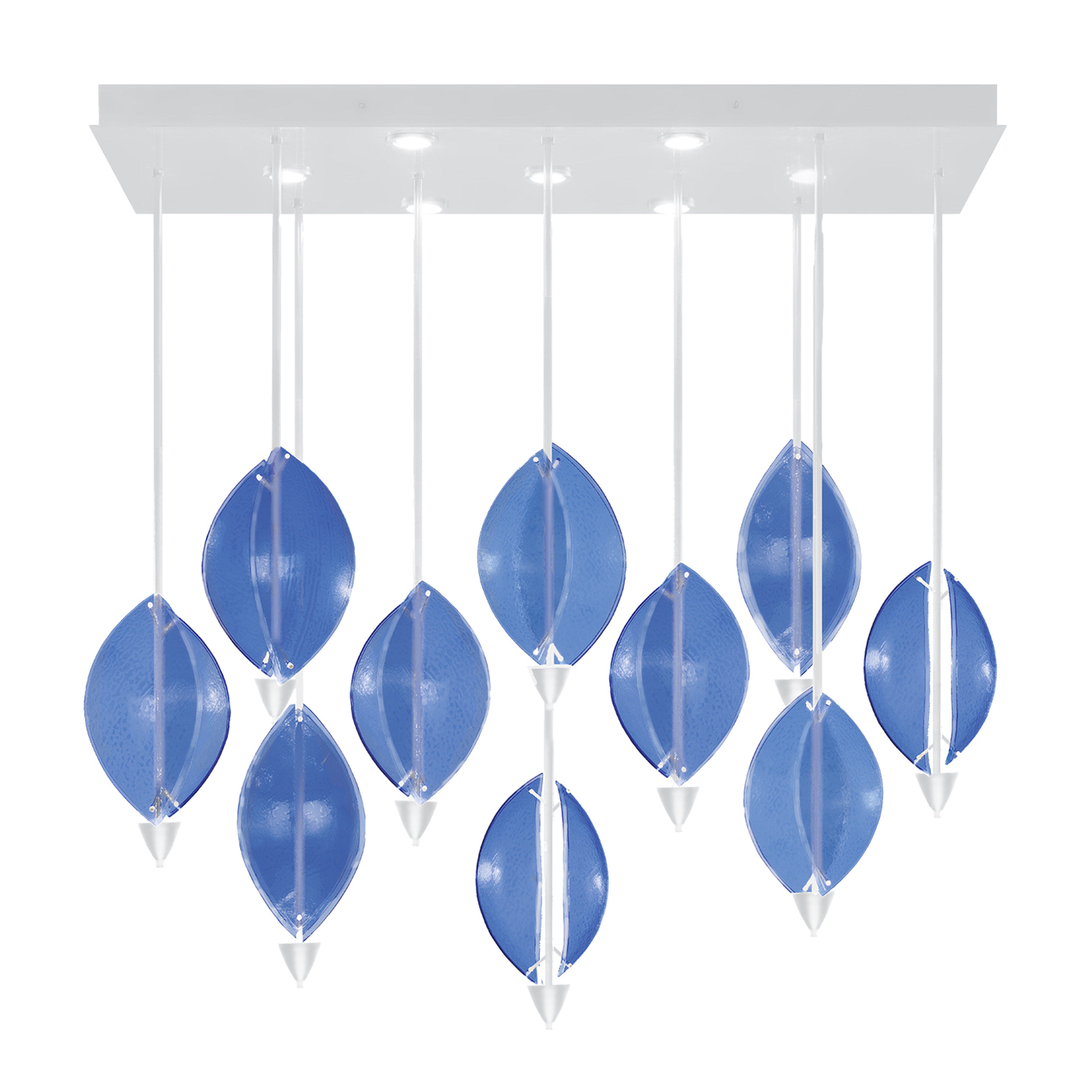 Fine Art Handcrafted Lighting Embark 59"W Rectangular Pendant | Wayfair