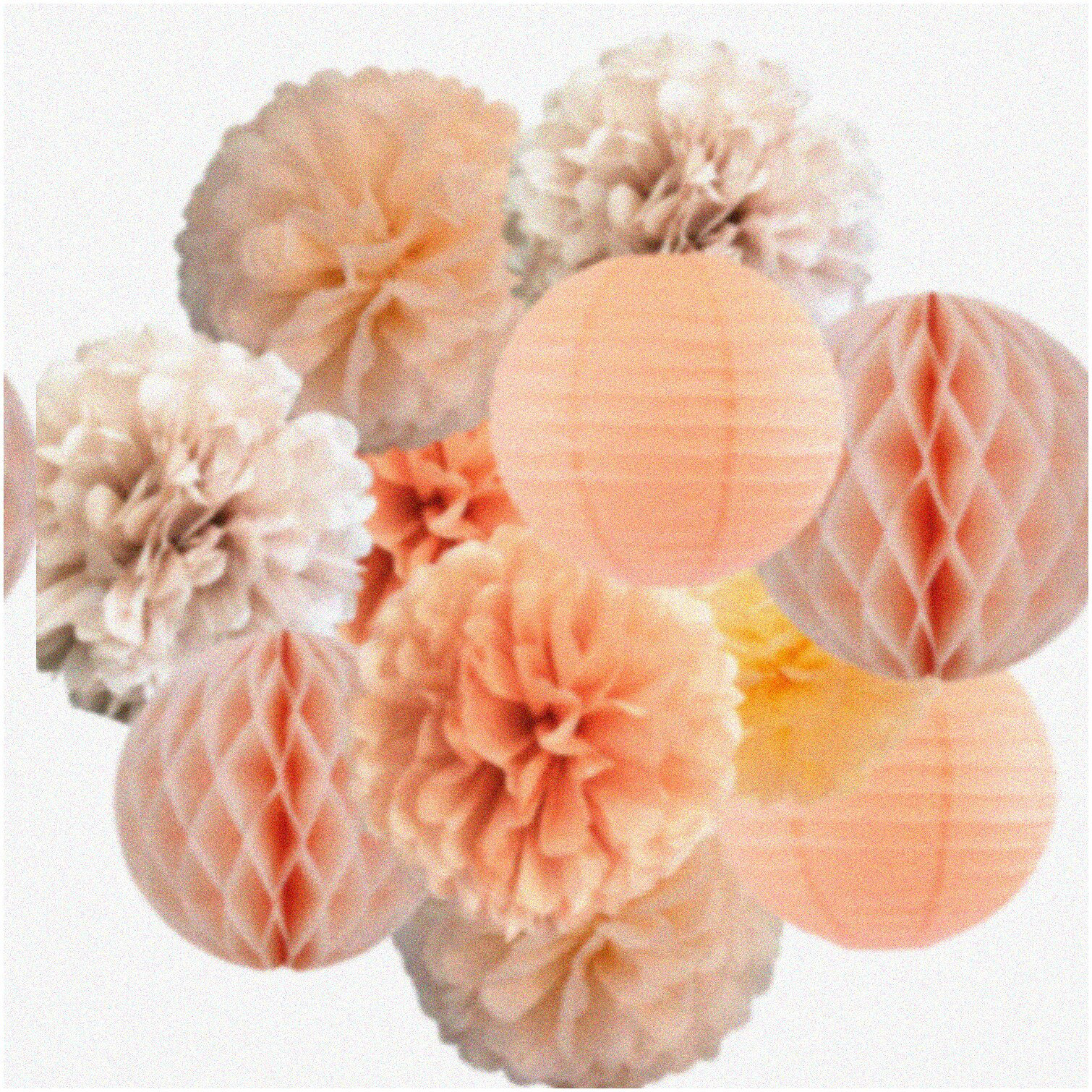 BRBCA Peachy Balloon Garland Kit for Baby Shower - Wayfair Canada