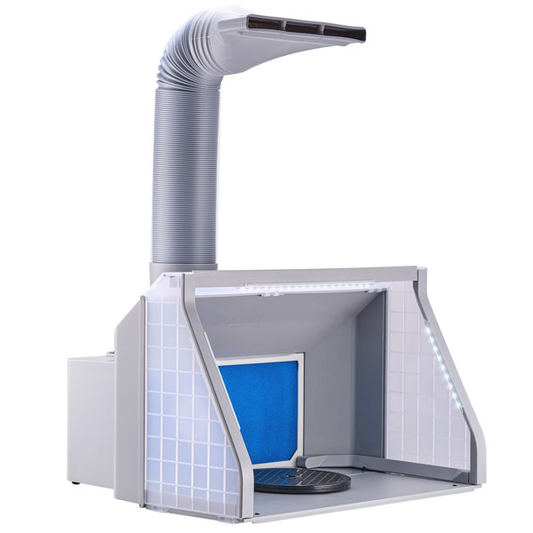 VEVOR Airbrush Spray Booth Dual-Fans Portable Hobby Airbrush Paint ...