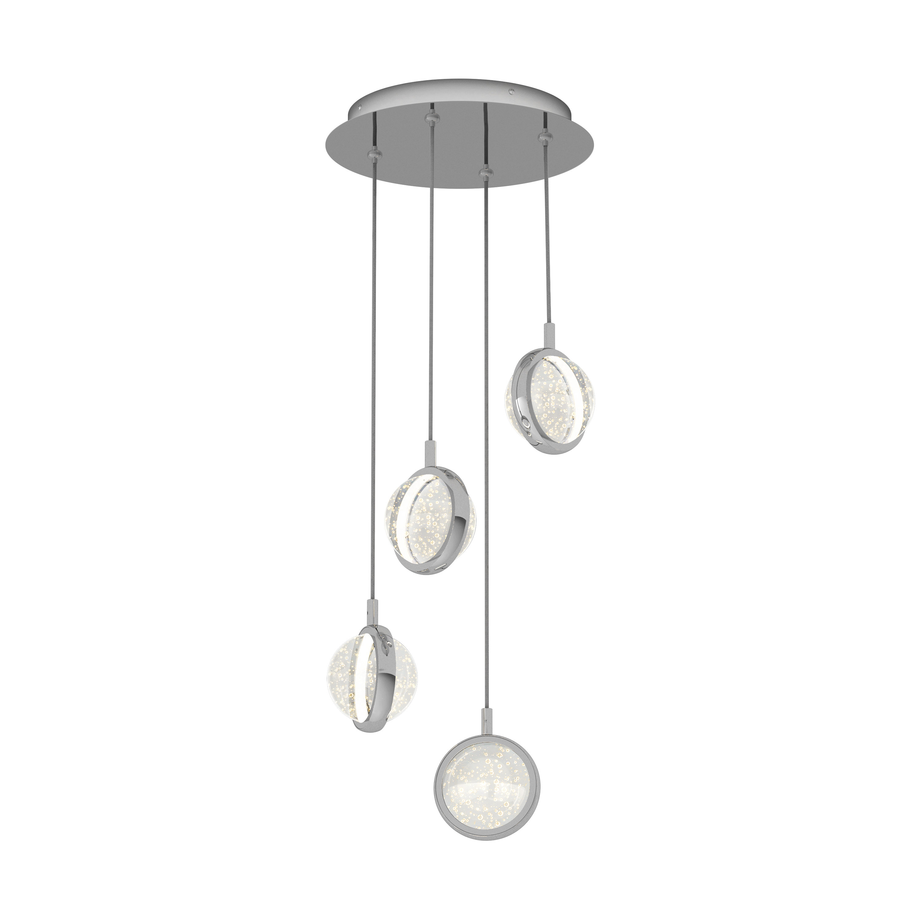 Ivy Bronx Bertie 4-Light LED Pendant Light Fixture | Wayfair