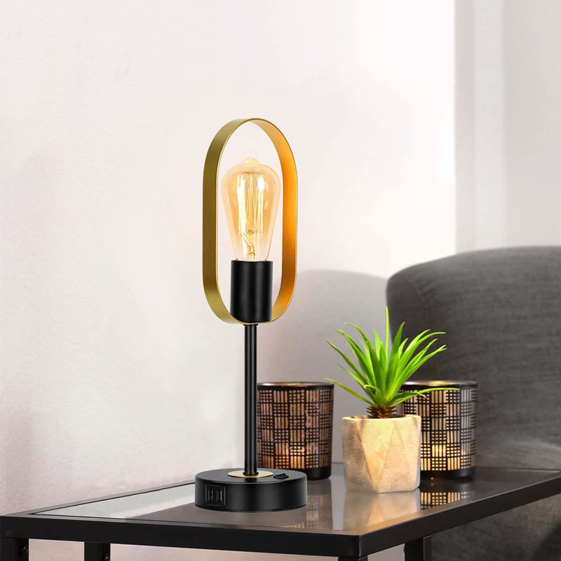 Mercer41 Kadance Metal USB Desk Lamp | Wayfair
