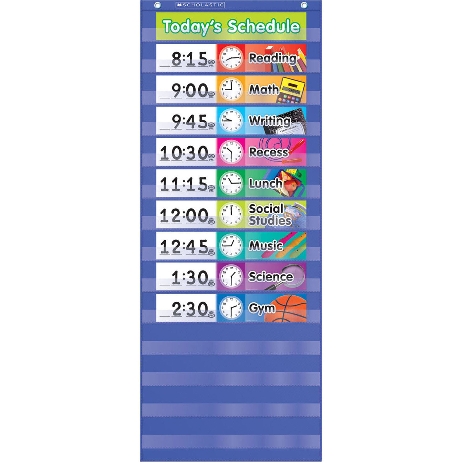 Teachers Friend Daily Schedule Pocket Grade K-5 Chart & Reviews | Wayfair