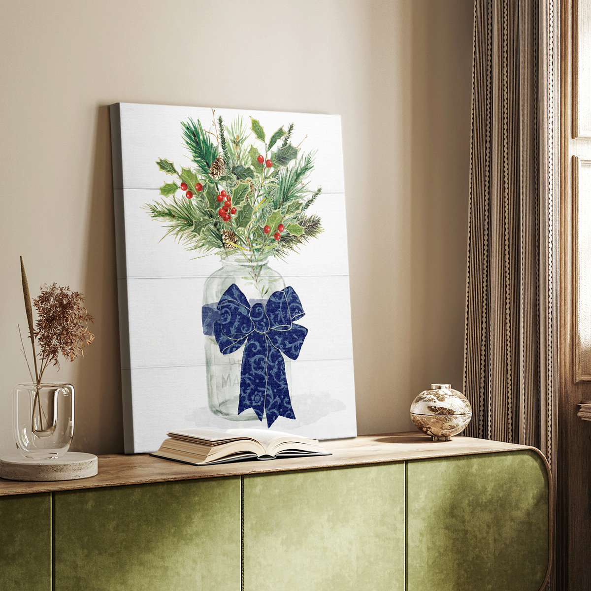 Winston Porter Evergreen Chinoiserie -Gallery Wrapped Cavas | Wayfair