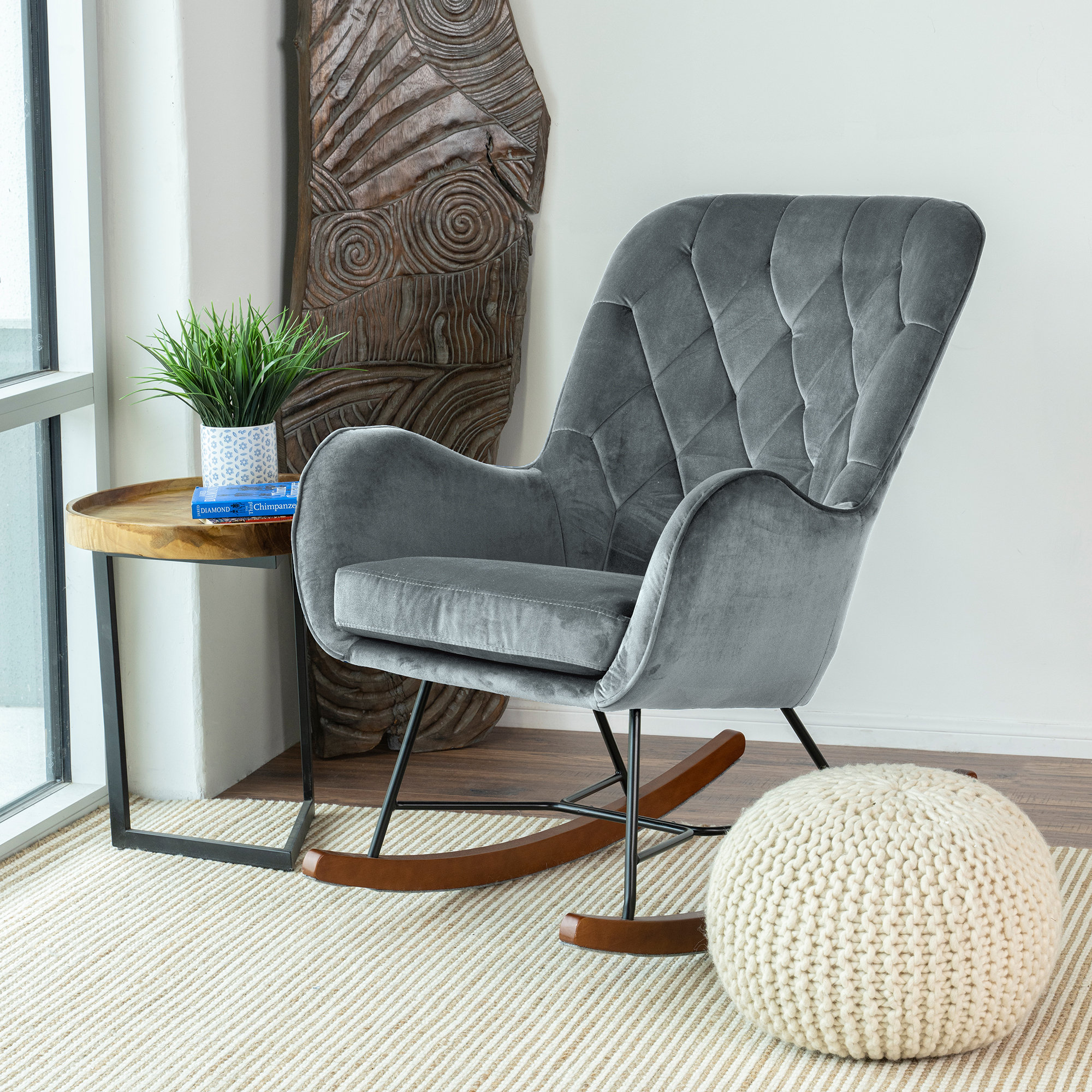 Mercury Row® Rudnick Rocking Chair & Reviews | Wayfair