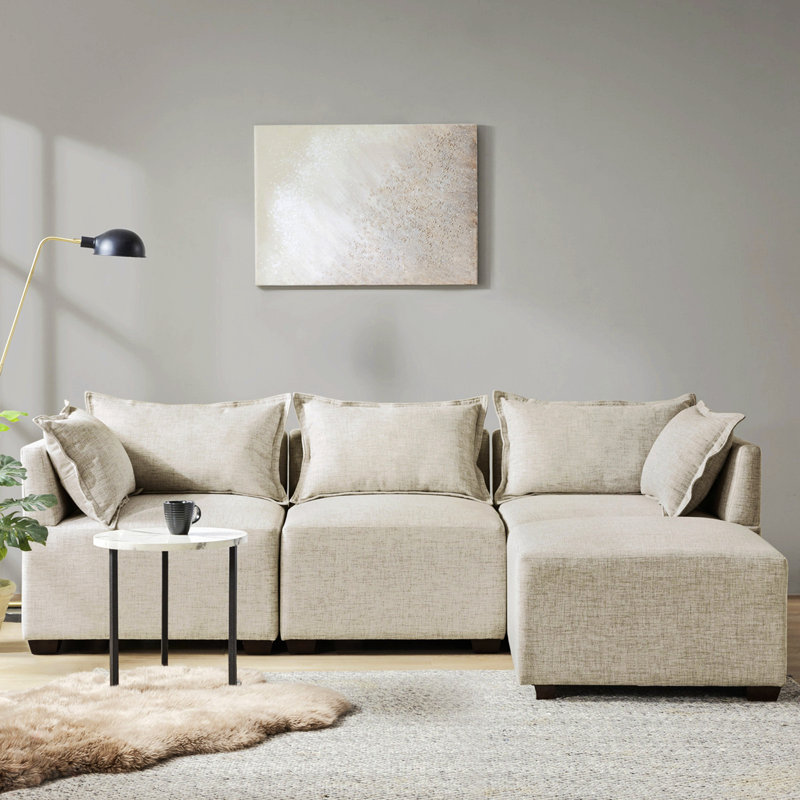 Latitude Run® Modular Corner Chair | Wayfair