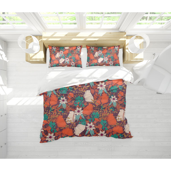 Red Barrel Studio® Anastas Floral Comforter Set - Wayfair Canada