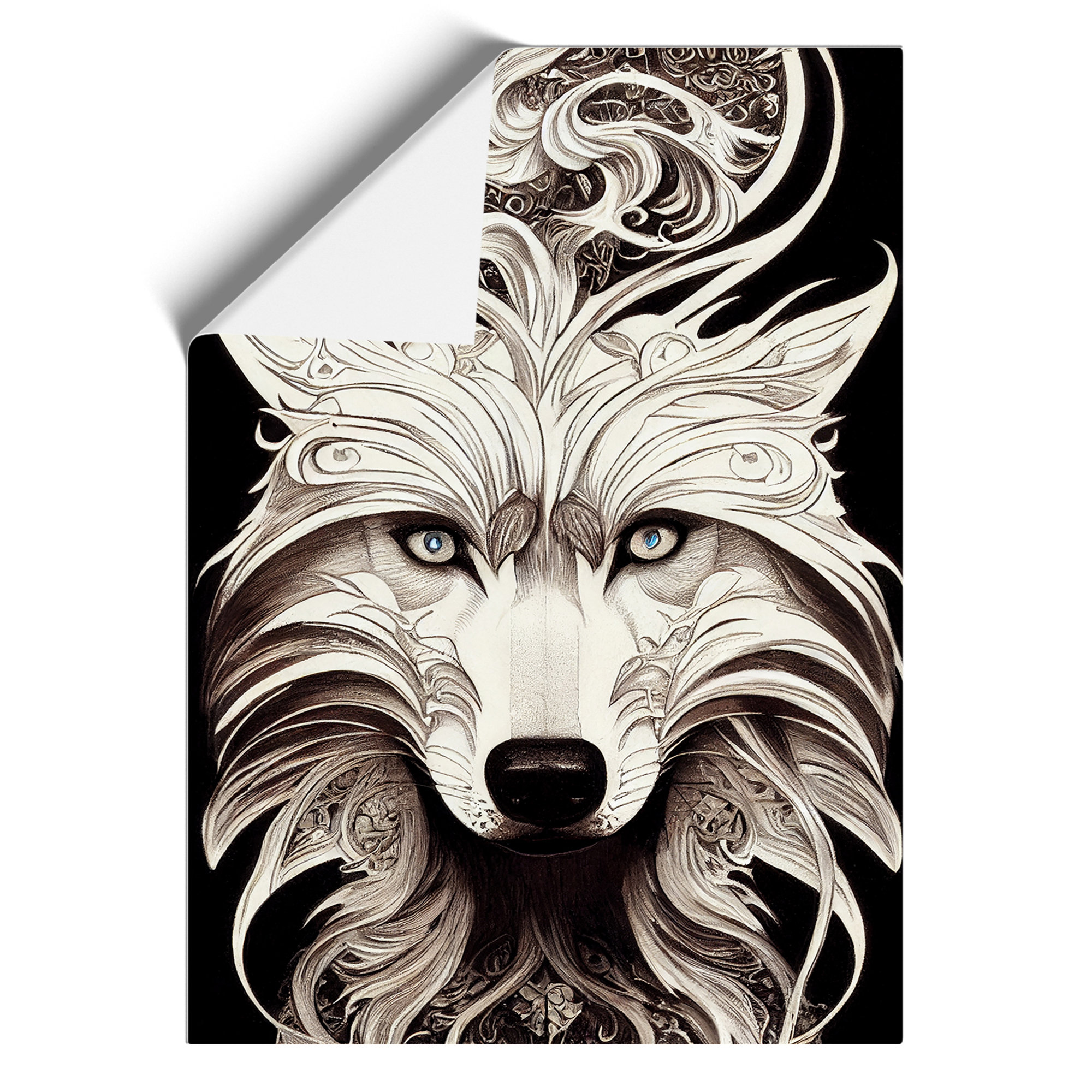 Alpen Home Wolf Art Deco No.1 | Wayfair.ie
