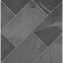 Ackland Camden 12 in. x 24 in. Gauged Slate Floor and Wall Tile ...